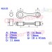 Yamaha LS2 TA125 YAS1 AS2 YAS3 RD125DX RD125 Connecting Rod Assy x2 183-11651-00 Bearing Rod Pin ...